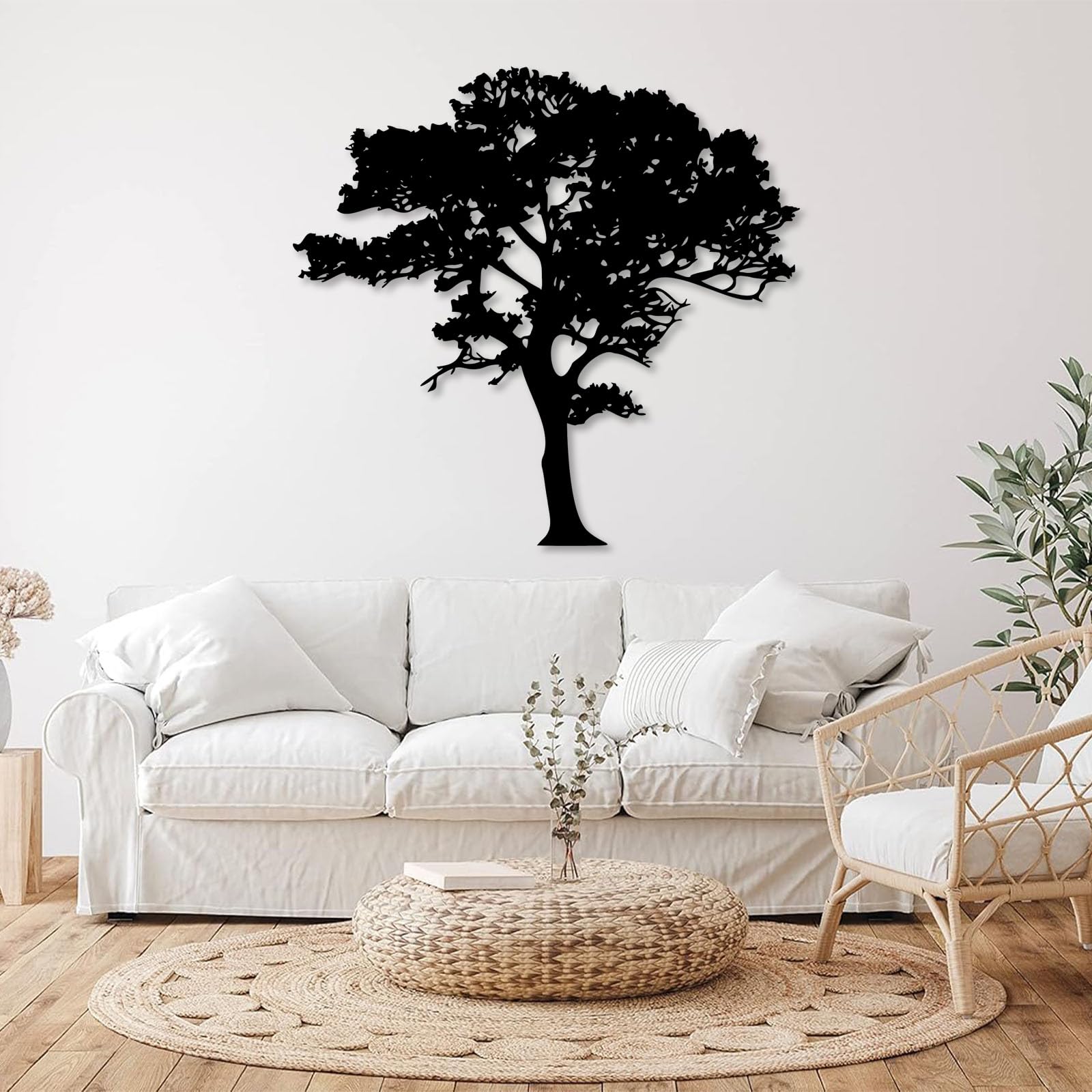 Extra Large Metal Tree Art Extra Large Metal Wall Art (180cm X 90cm)