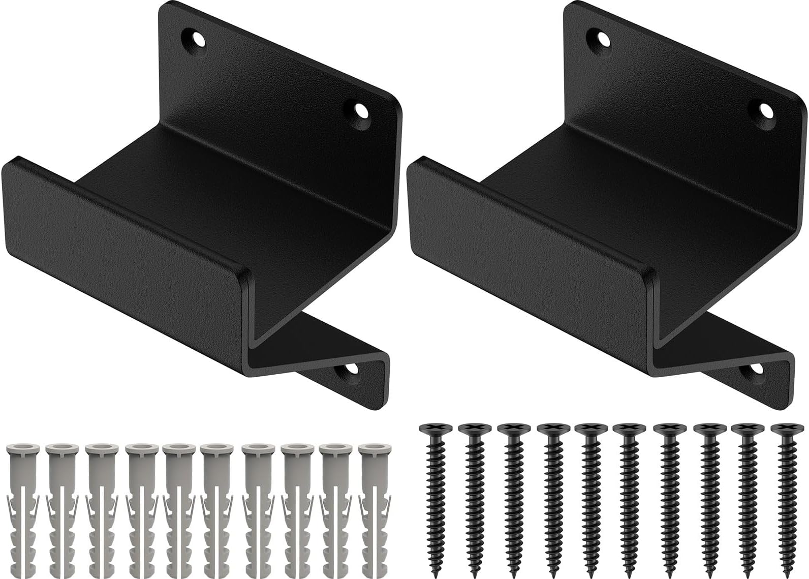 Difenni Ladder Hanger, Steel Wall Mount Ladder Holder Utility Heavy ...