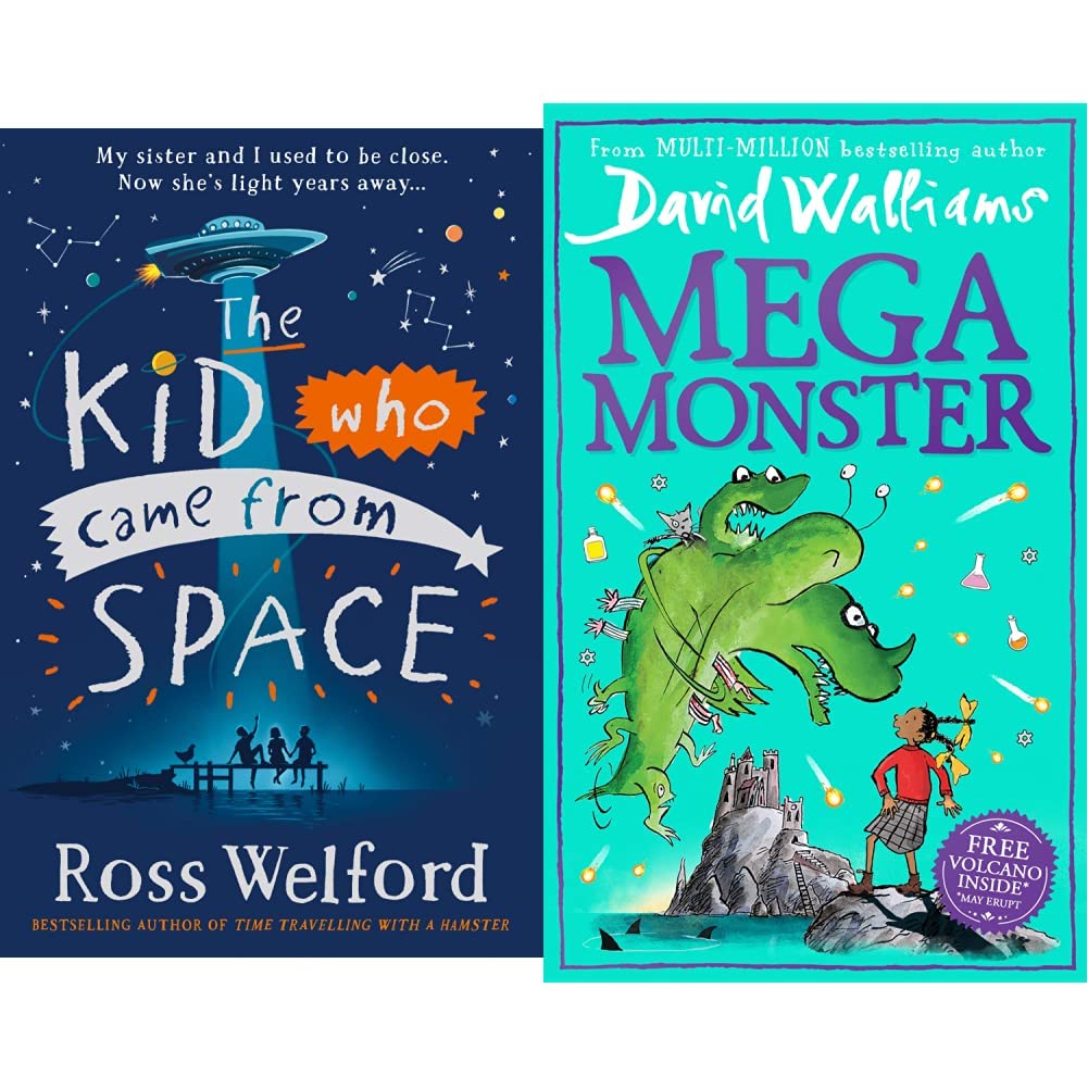 Buy The Kid Who Came From Space & Megamonster: the mega laugh-out-loud ...