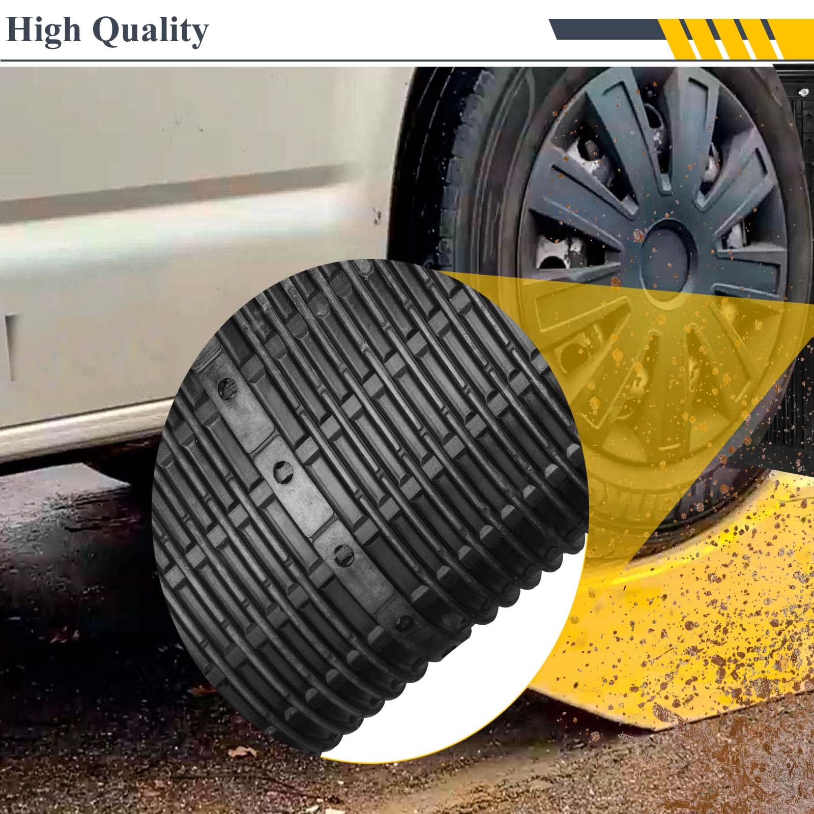 00108 Mud Flaps Compatible with Rock tamers Mud Flaps, 2" Hitch Mounted ...