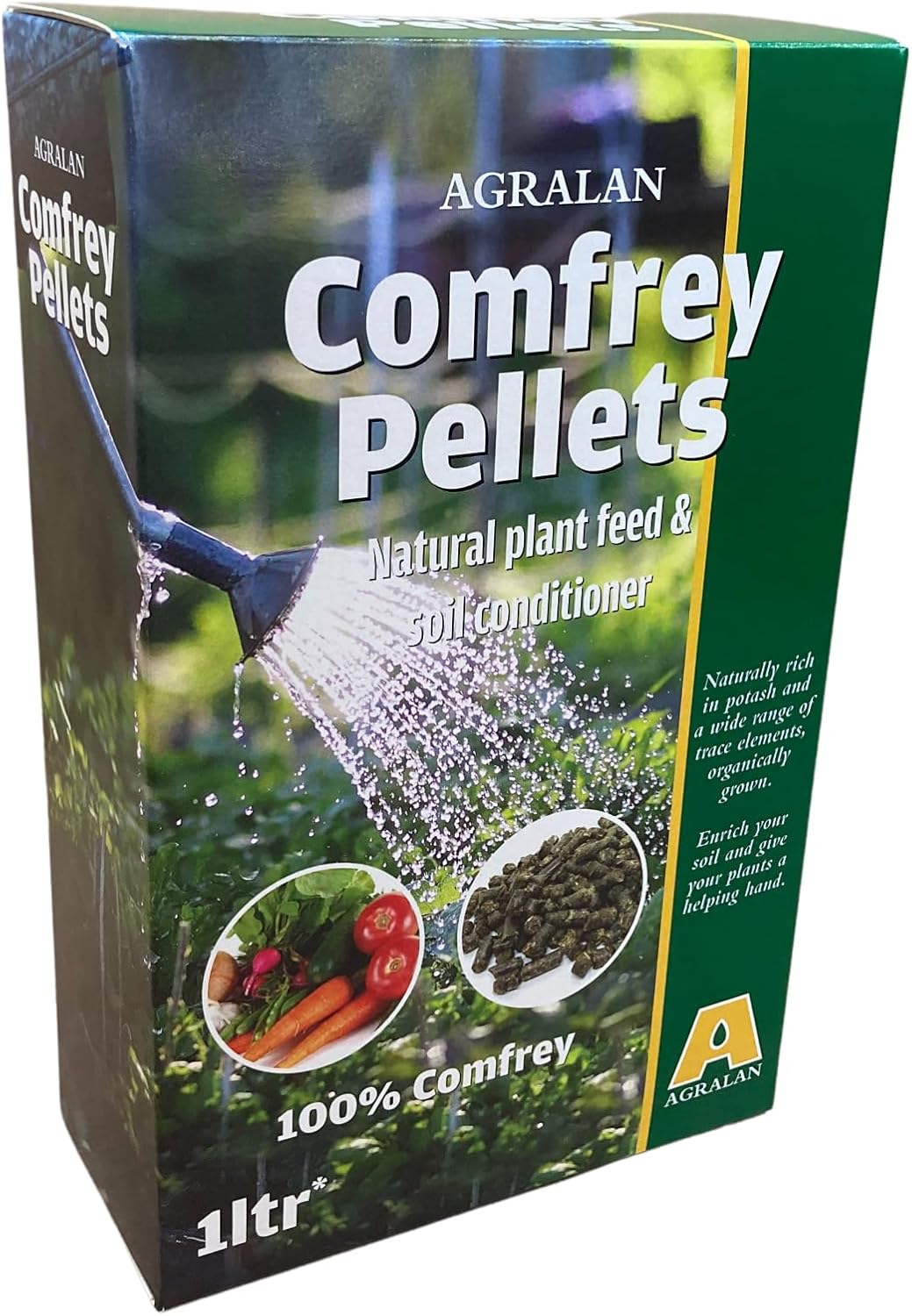 Argalan Organic Comfrey Pellets Natural Garden Plant Vegetable Flower ...