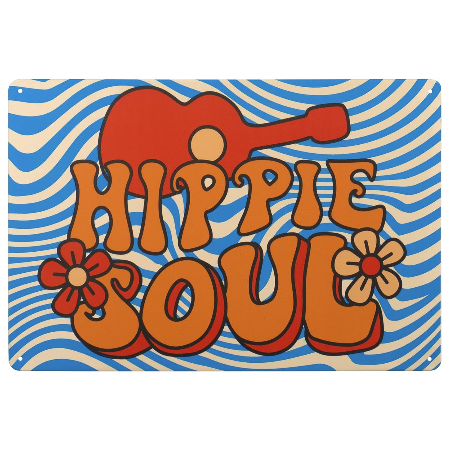 Vintage Metal Tin Sign Stay Trippy Little Hippie Tin Sign,Hippie Girl ...