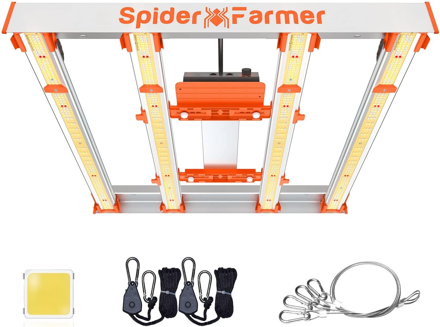 Spider Farmer G3000 Bar Style LED Grow Lights 300W with 896 Pcs Diodes ...