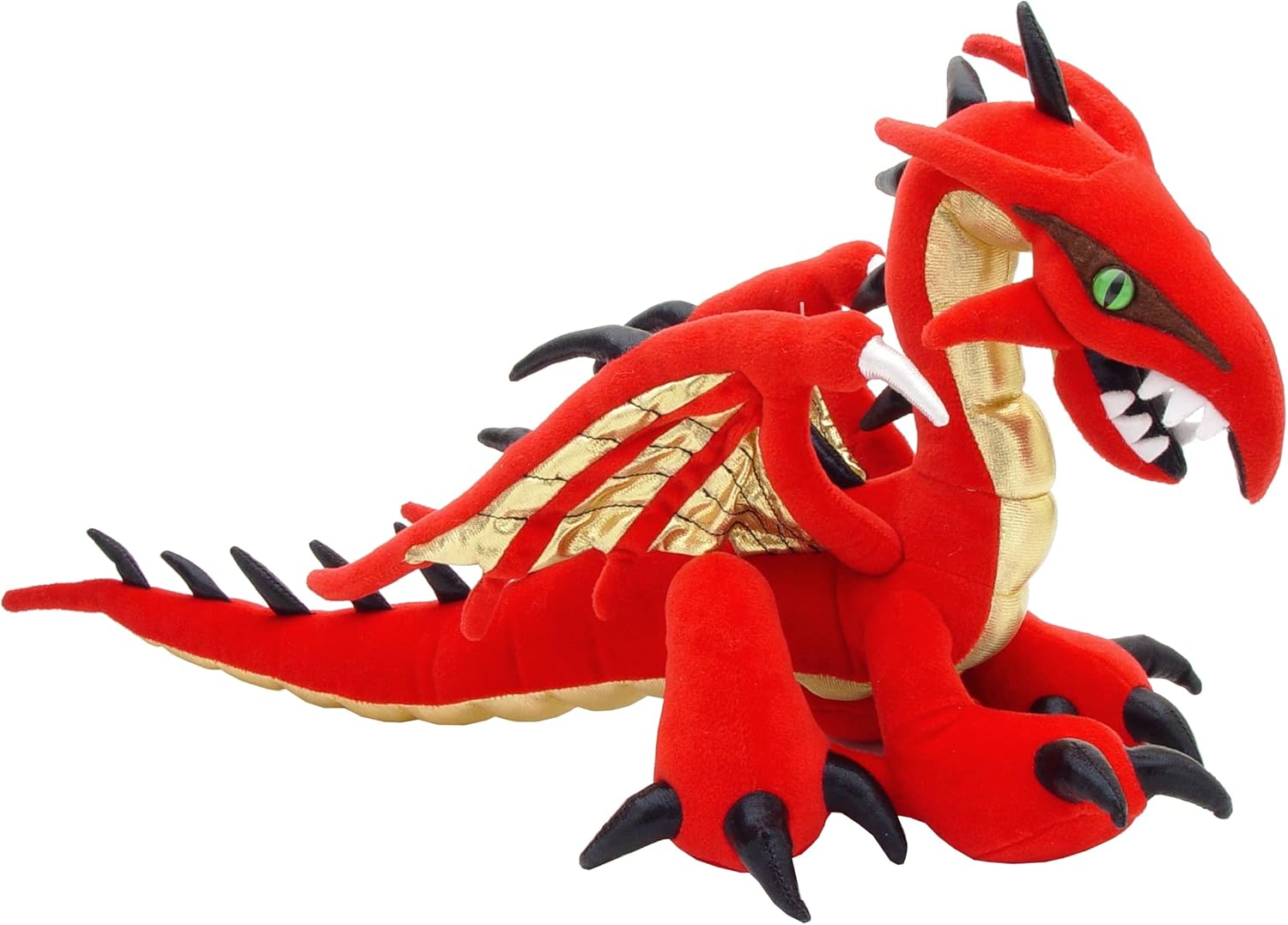 Amazon.com: Toy Vault Red Dragon Plush (Large); Stuffed Toy from Here ...