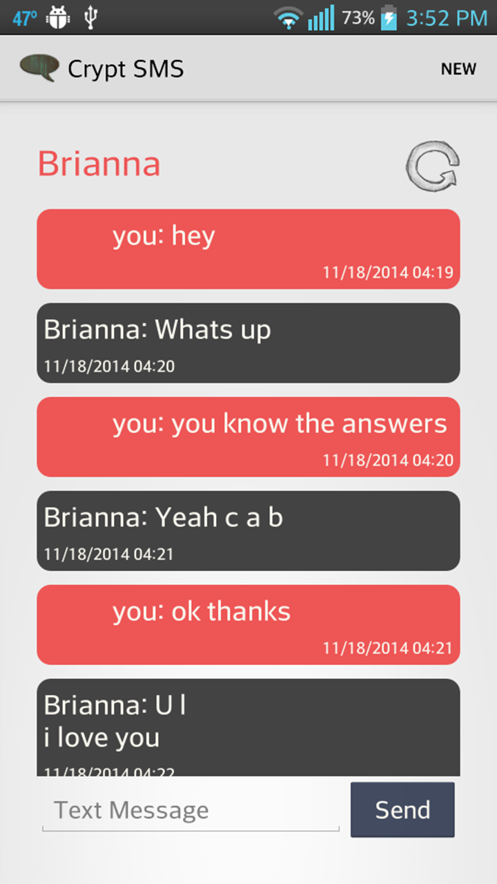 Encrypt Text Messenger SMS - App on Amazon Appstore