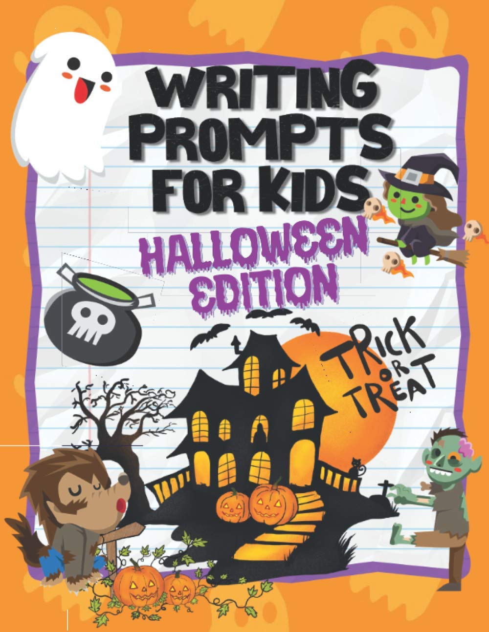 Buy WRITING PROMPTS FOR KIDS: HALLOWEEN EDITION: A Fun and Creative and ...