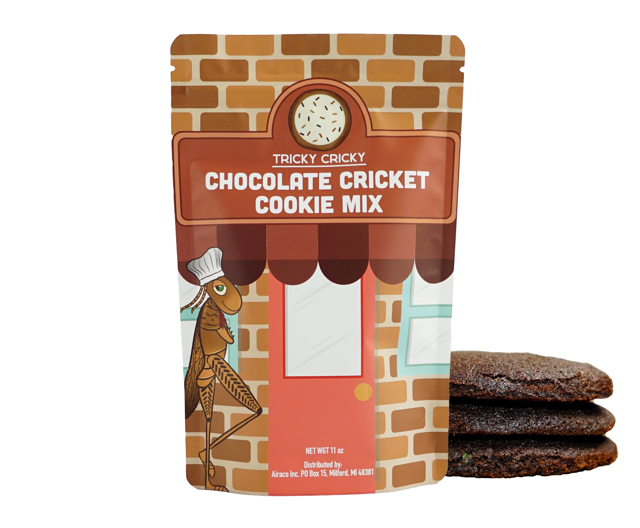 Amazon.com : Tricky Cricky Cricket Protein Chocolate Cookie Mix - USA ...