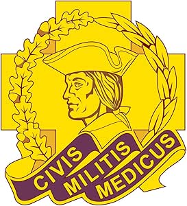 Amazon.com: US Army - Reserve Medical Command DUI - Five Inch Tall Full ...