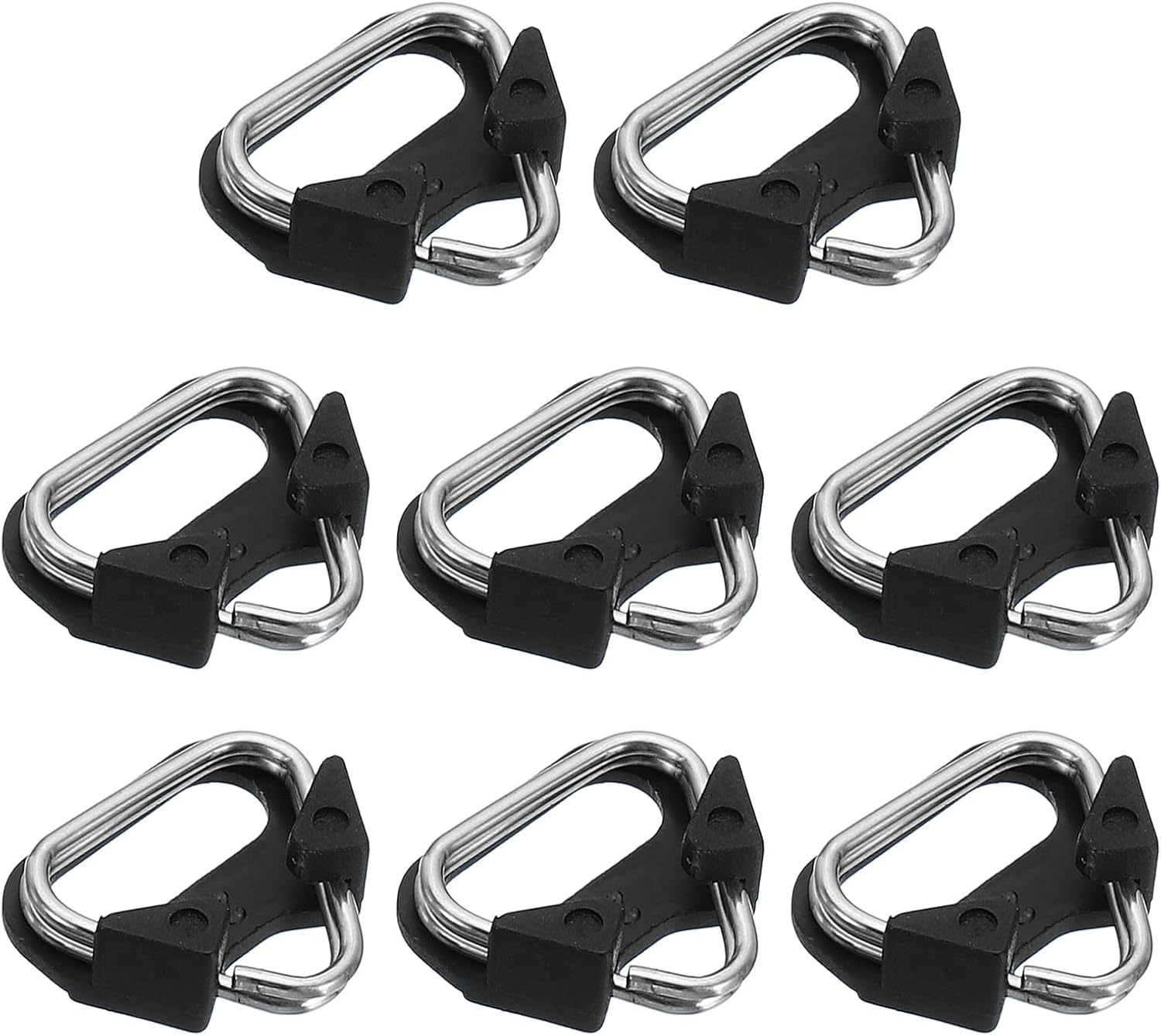 Amazon.com : PATIKIL Camera Strap Lug Ring, 8 Pack Metal Triangle Split ...