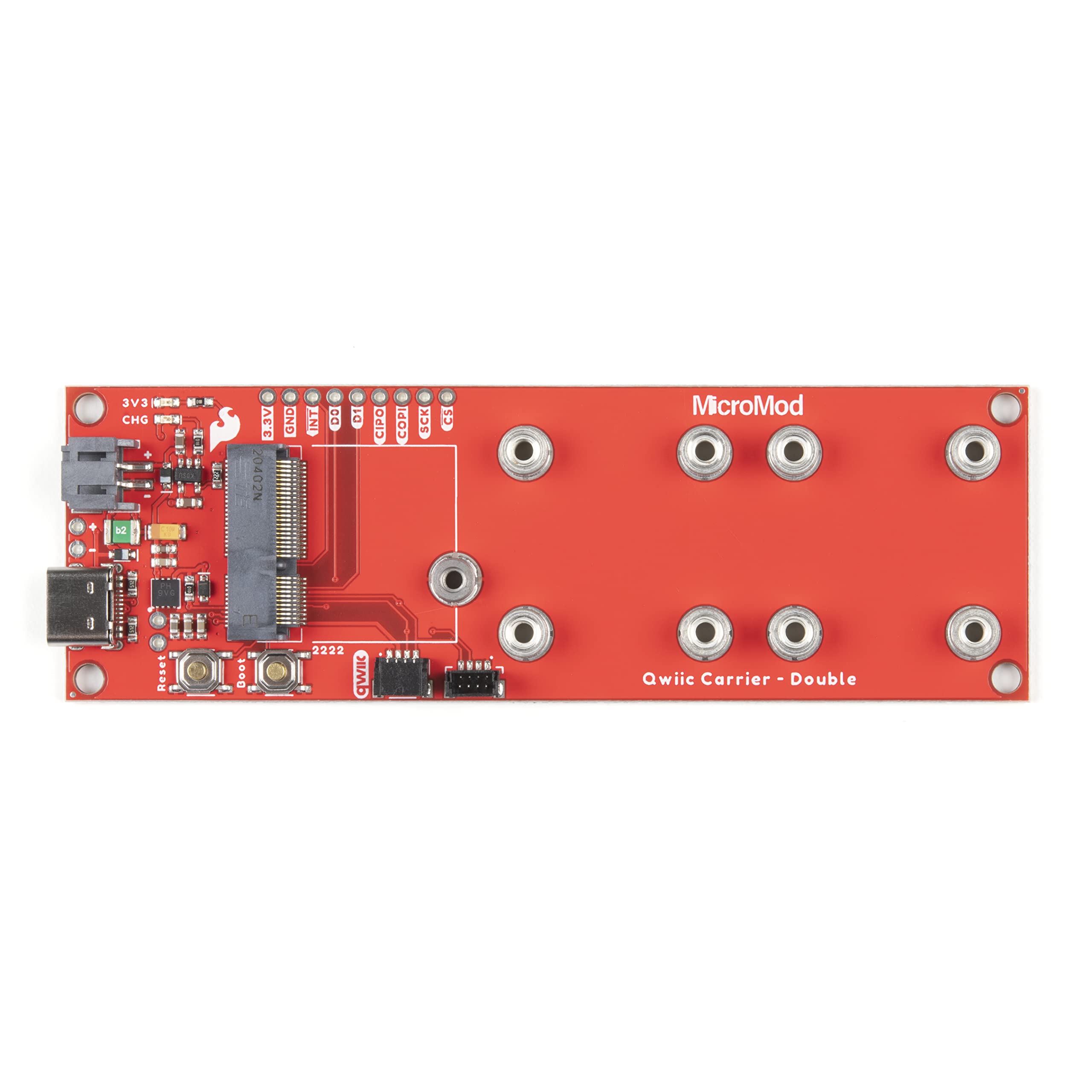 Snapklik.com : MicroMod Qwiic Carrier Board - Double - Rapidly ...