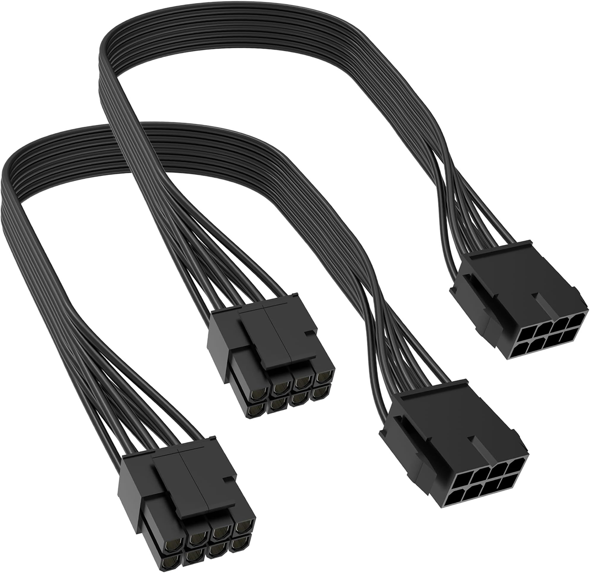 Amazon.com: Cable Matters 2-Pack 8-Pin PCIe to Molex (2X) Power Cable 4 ...