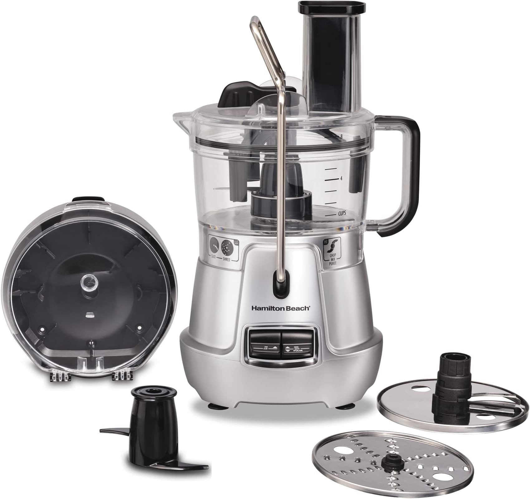 Amazon.com: Braun EasyPrep 8-Cup Food Processor, Black - Two Speeds ...