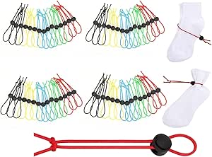 Amazon.com: Awsxuoor 50Pcs Sock Clips - Amazing Laundry Sock Holder and ...