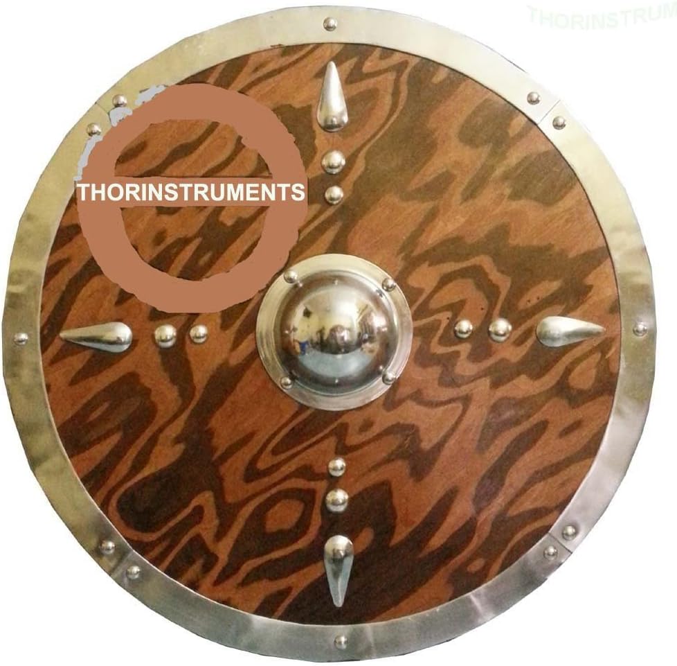 Amazon.com: THOR INSTRUMENTS Viking Armor Medieval Wooden Shield ...