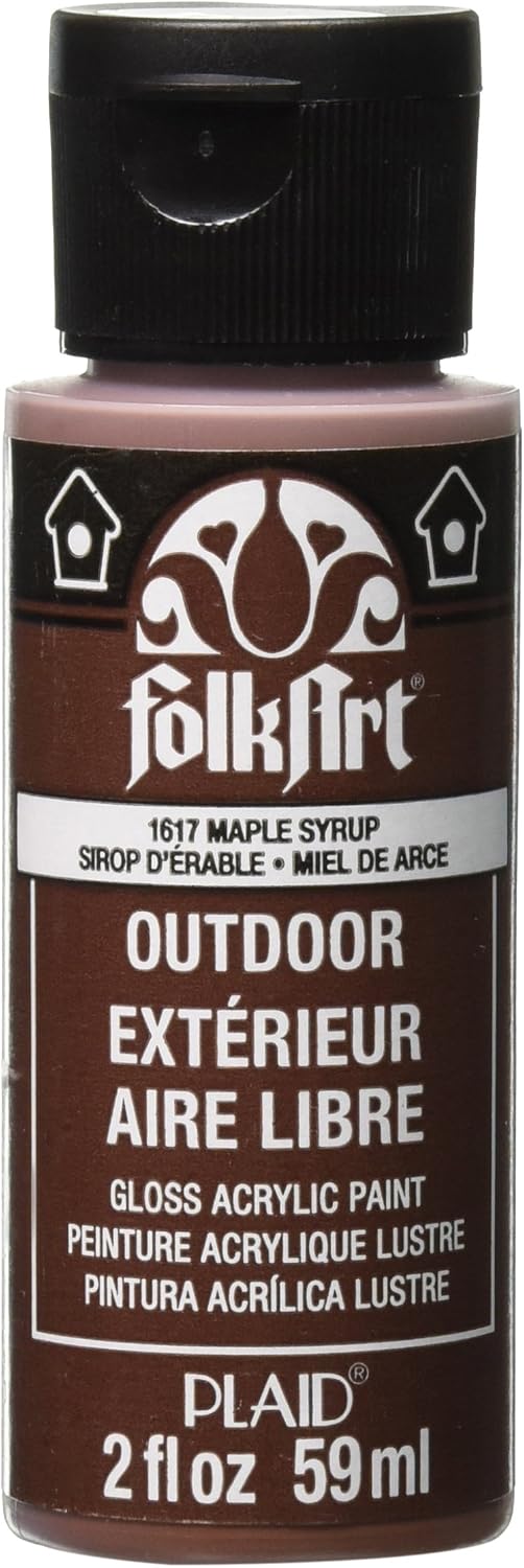 Folkart Acrylic Paint, Maple Syrup, 2oz : Amazon.co.uk: Home & Kitchen