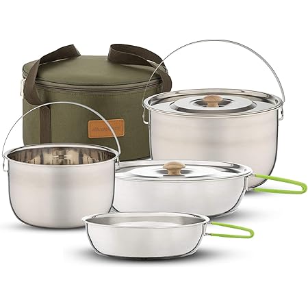 Amazon.com : GSI Outdoors Pioneer Enamelware Camp Set with All Your ...