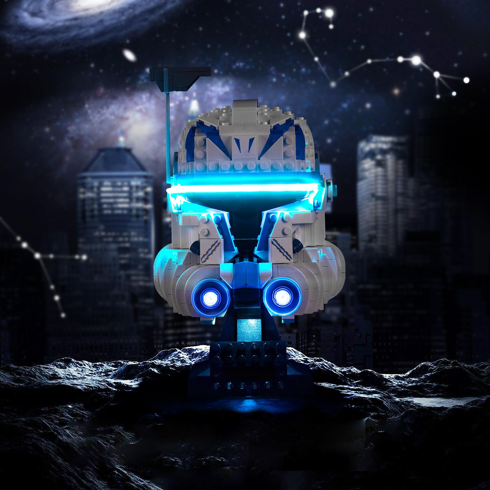 Amazon.com: VONADO LED Light Kit for Lego Captain Rex Helmet Set 75349 ...