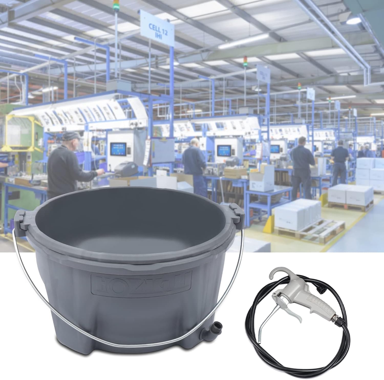 Amazon.com: Handheld Oiler Bucket, Portable Handheld Bucket Oiler Gun ...