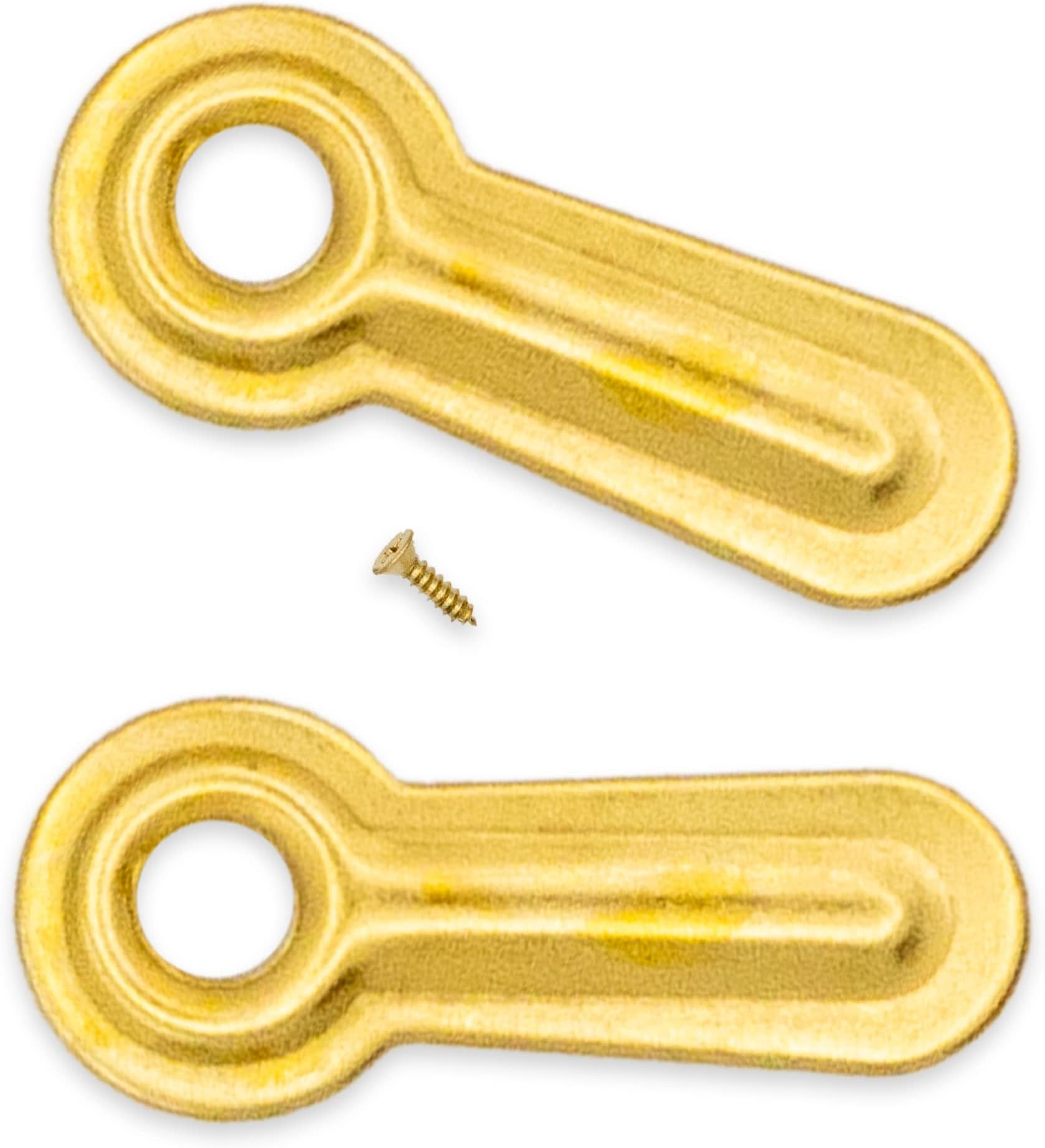 Picture Frame Backing Clips Brass 1" with Screws Large Size 100 Pack ...