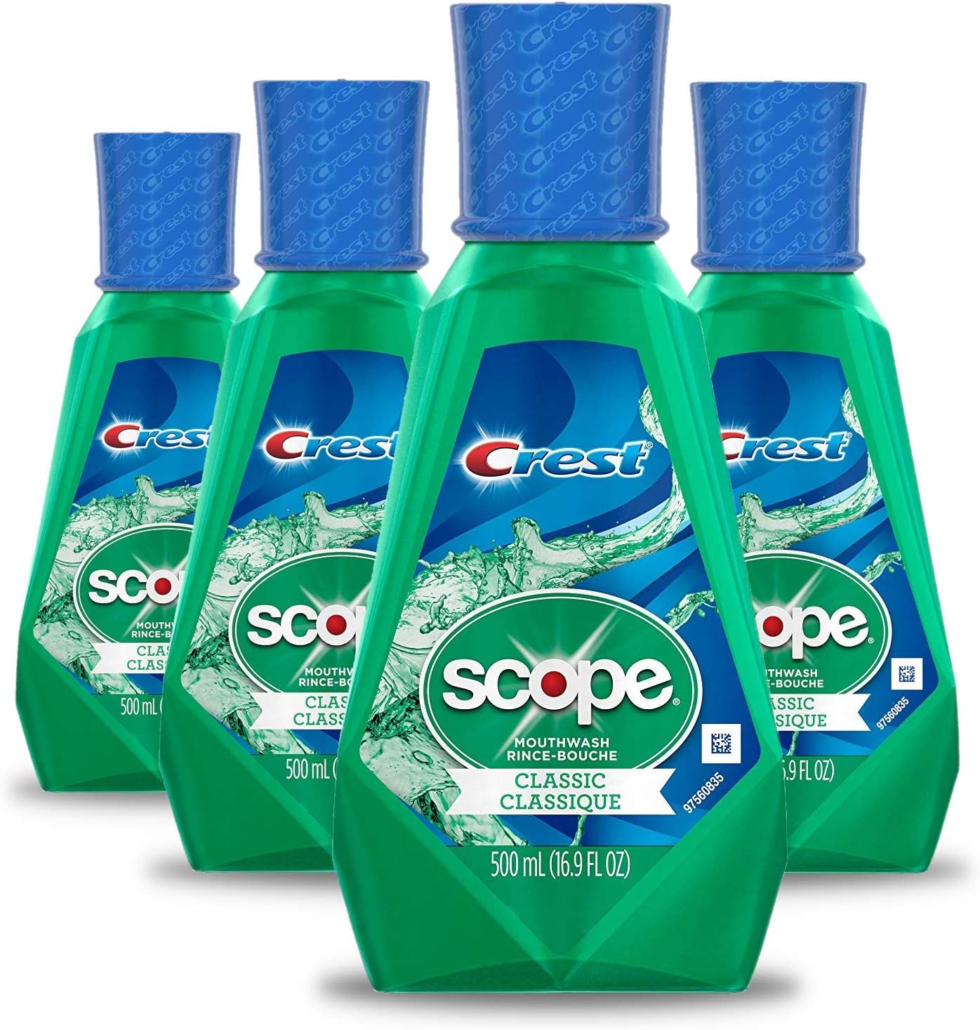 Amazon.com : Crest Scope Classic Mouthwash, Original Formula, 16.9 fl ...