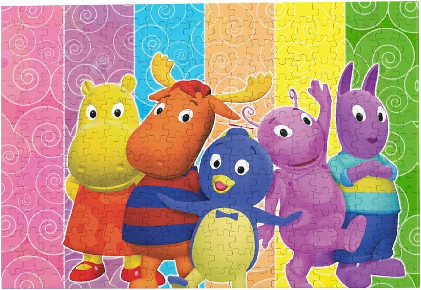 Amazon.com: The Backyardigans Fun Puzzles 300 Piece Jigsaw Puzzles ...