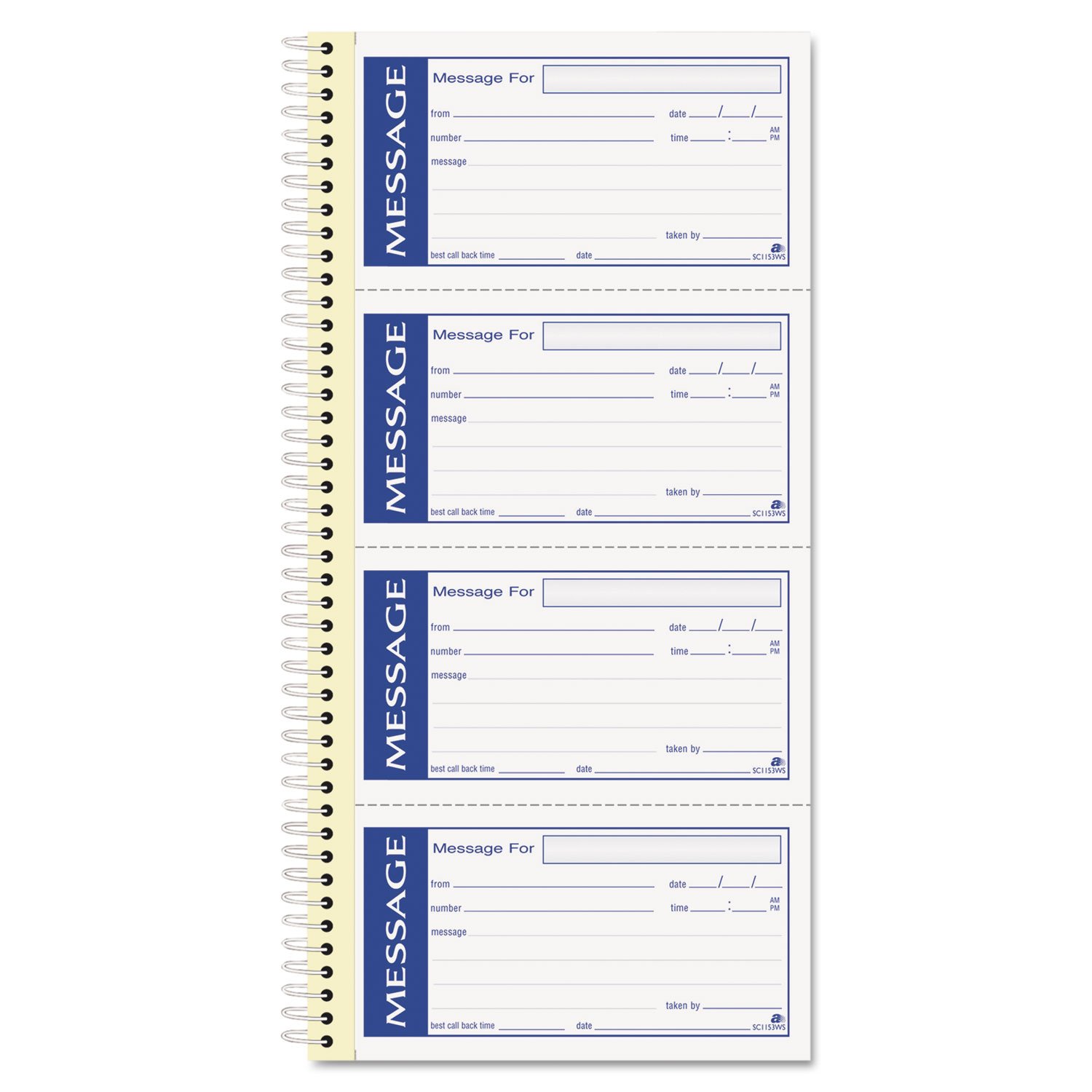 Amazon.com: Adams Write 'n Stick Phone Message Book ABFSC1153WS Each ...