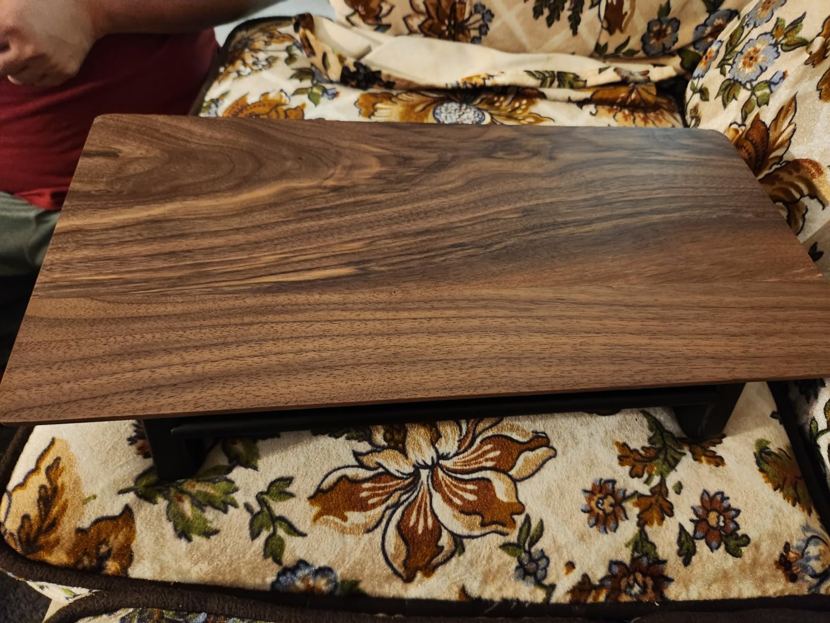 Amazon.com: Solid Walnut Monitor Stand Riser - 18.5 x 4.5 Inches ...