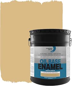 Amazon.com: Diamond Brite Paint 5 Gallons of Oil Base Enamel Paint in ...