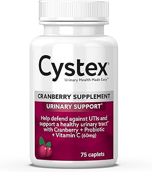 Amazon.com: Cystex Cranberry Urinary Tract Health Supplement with ...
