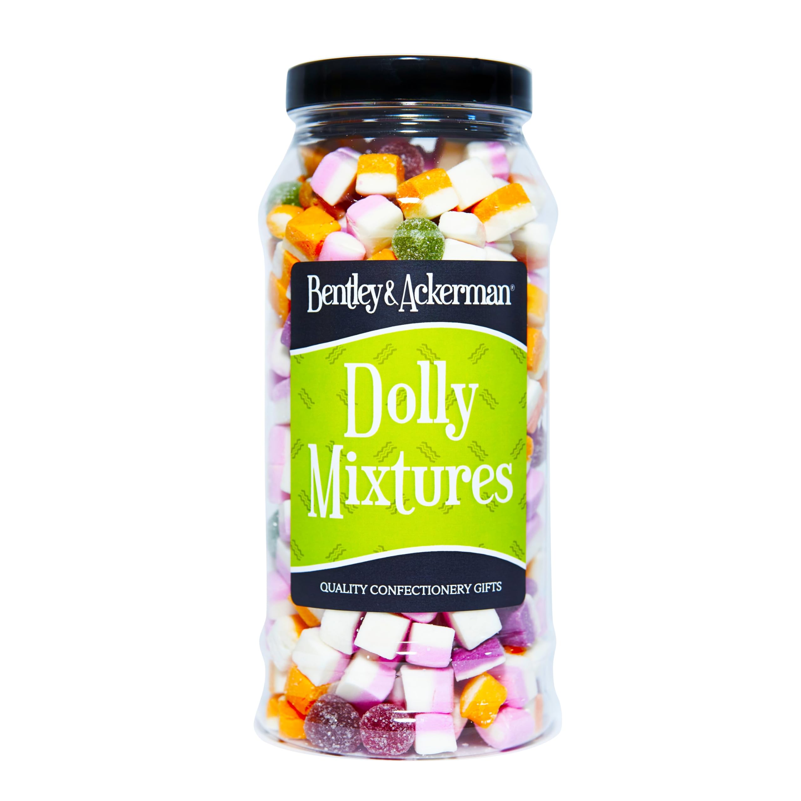 Dolly Mixtures Sweets - (605g) Original Retro Sweets Gift Jar By Bentley & Ackerman's Sweet Shop ...