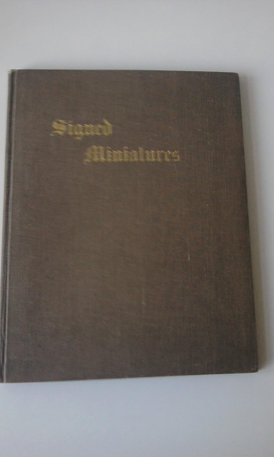 Signed Miniatures: Sidney Hand: Amazon.com: Books