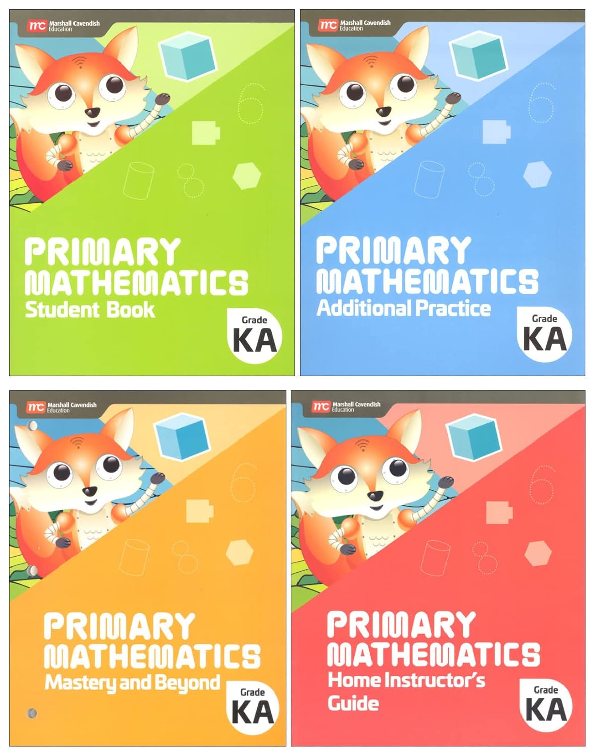 NEW 2022 Edition! Primary Mathematics Kindergarten Semester A Complete ...