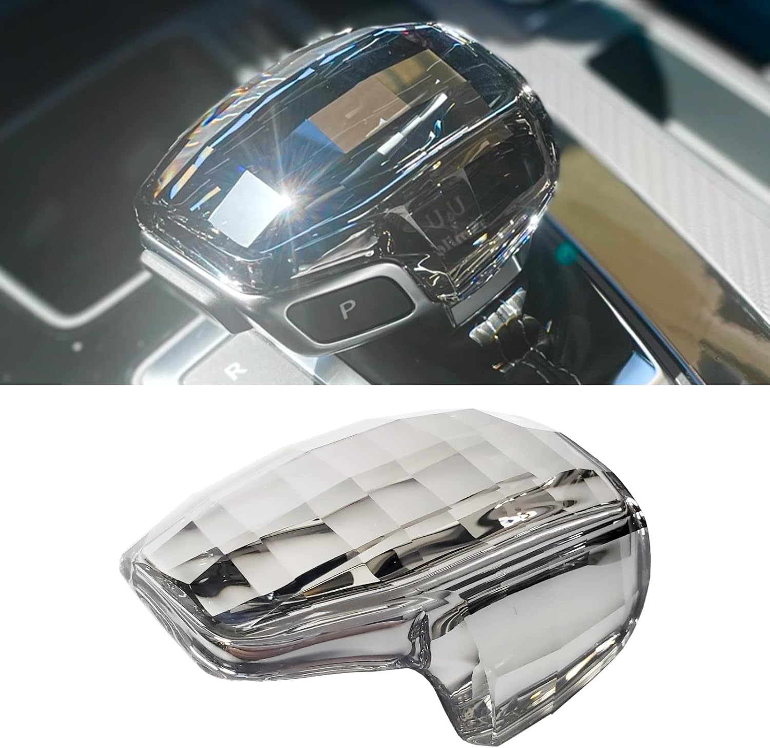 Buy Dimeani fit for 2022 Audi Q5 Gear Shift Knob, Artificial Crystal ...