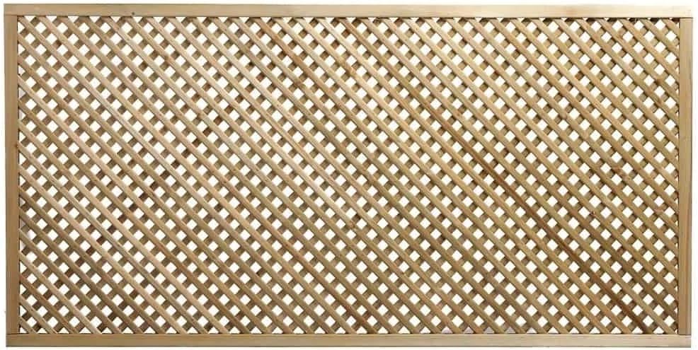 183cm x 90cm (6x3) Elite Privacy Diamond Trellis/Lattice Garden ...