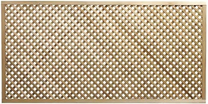 183cm x 90cm (6x3) Elite Privacy Diamond Trellis/Lattice Garden ...