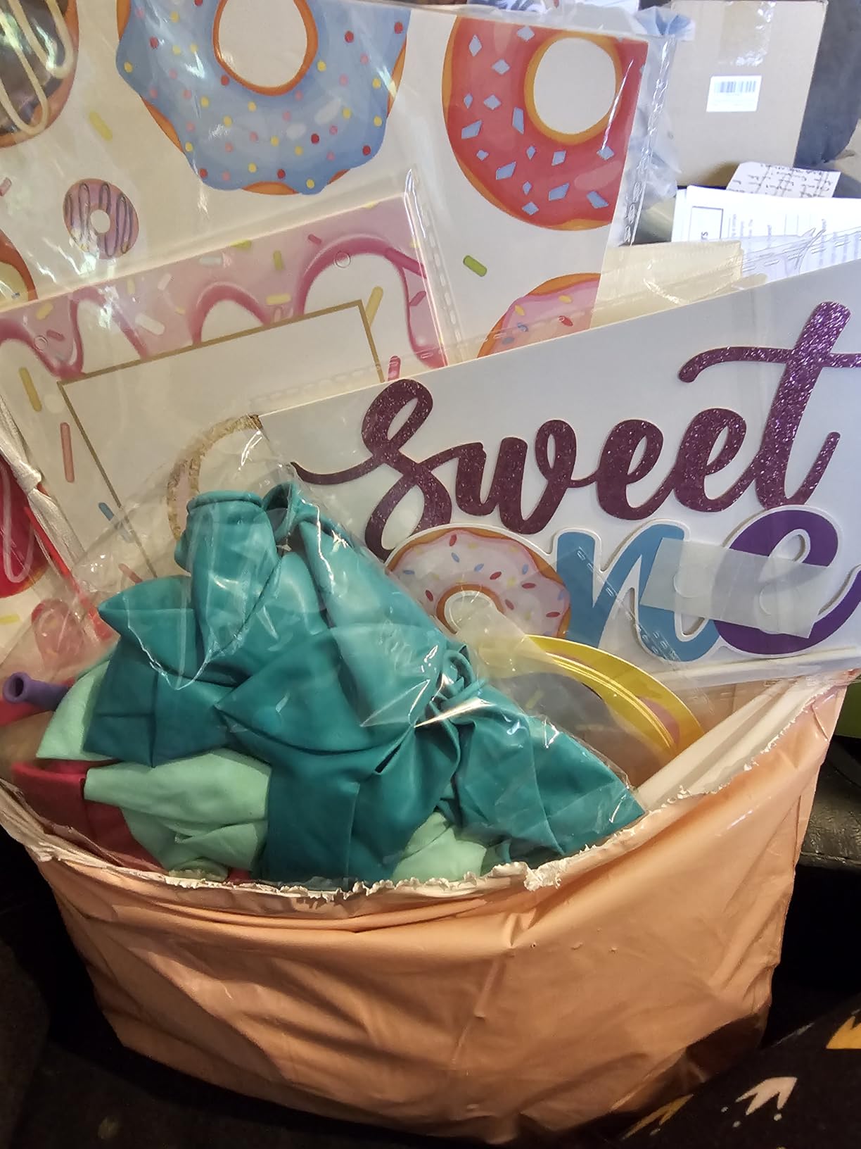 Amazon.com: 149pcs Sweet One Birthday Decorations Supplies for Girl ...