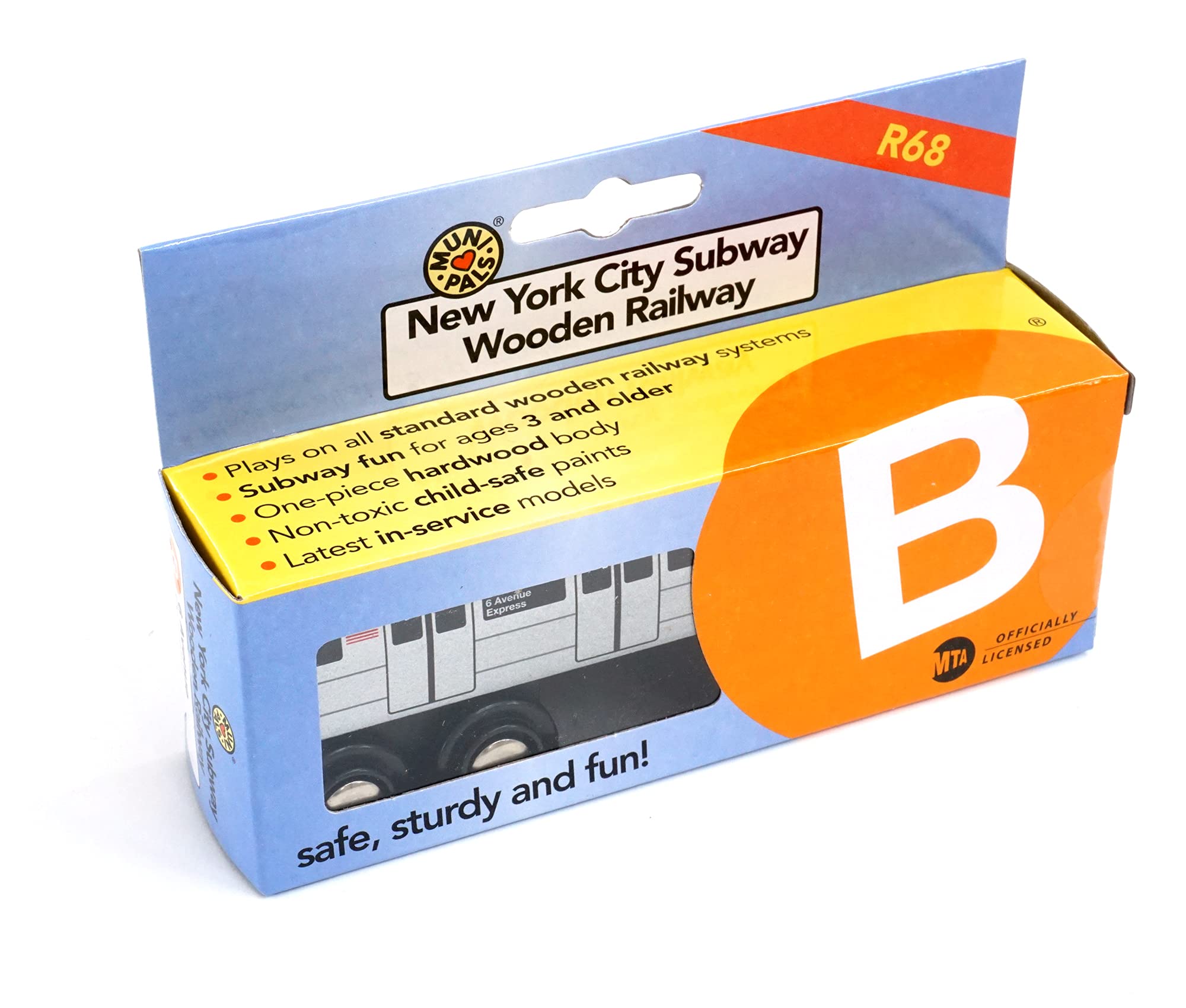 MUNI PALS Munipals New York City Subway Wooden Railway (B Division ...