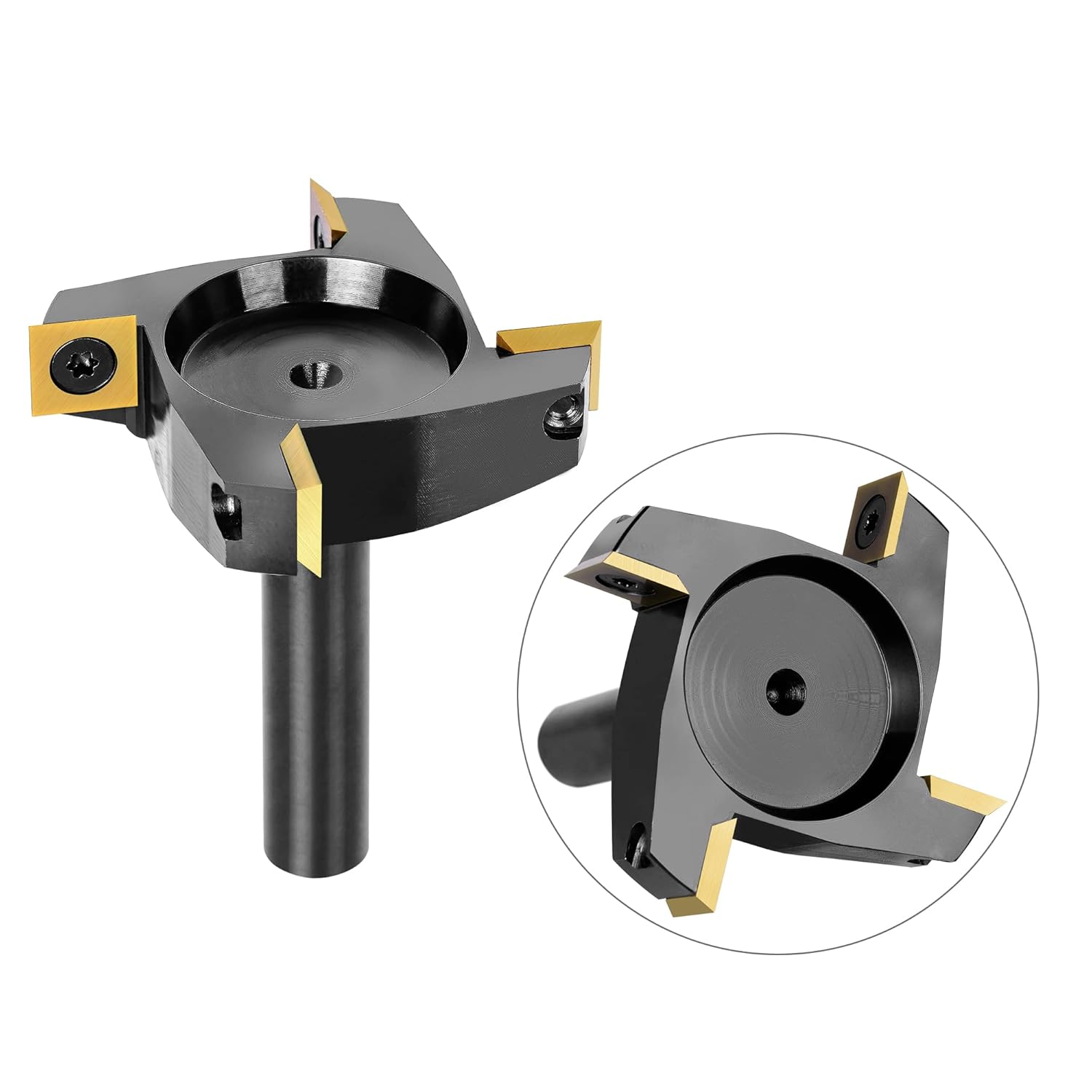 SpeTool CNC Spoilboard Surfacing Router Bit 1/2" Shank 2-1/2" Cutting ...