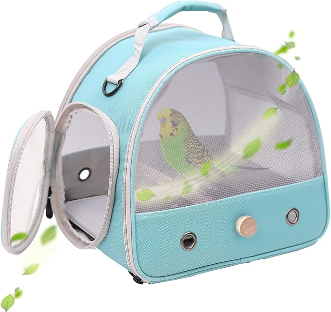Amazon.com : Bird Travel Cage, Portable Small Bird Parrot Parakeet ...
