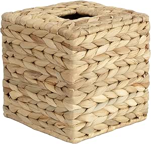 Amazon.com: ATHENA HOME Tissue Box Cover, Water Hyacinth Square Napkin ...
