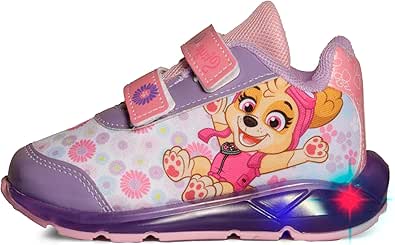 Tenis Luces Led Niña Paw Patrol 9223 Paw (Morado Rosa, Sistema Tallas Calzado JP, Niño (0-5 años ...