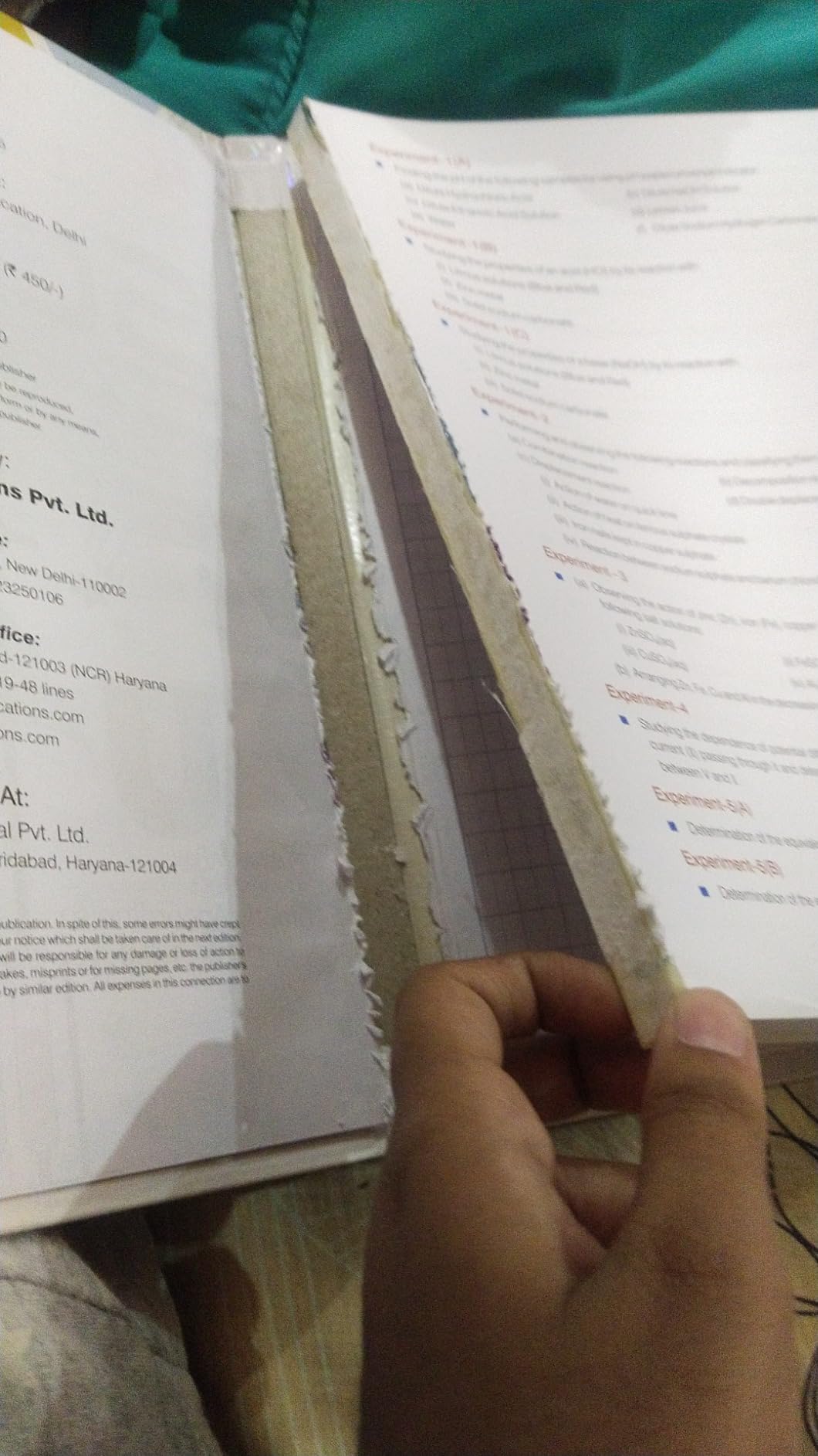 Lab Manual Science (HB) With Worksheet | For Class 10 | CBSE Based ...