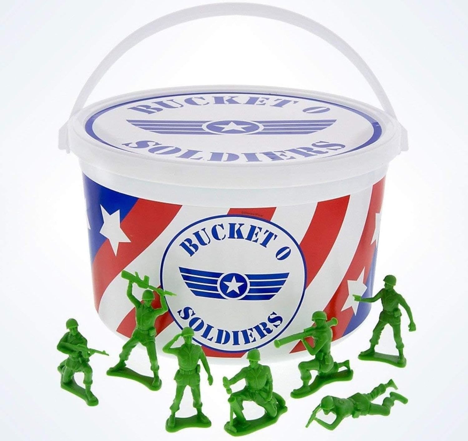 Theme Parks Bucket O Soldiers Army Men Signature Collection