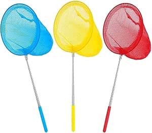 Amazon.com: Fishing Net,Butterfly Net Extendable Butterfly bug Garden ...