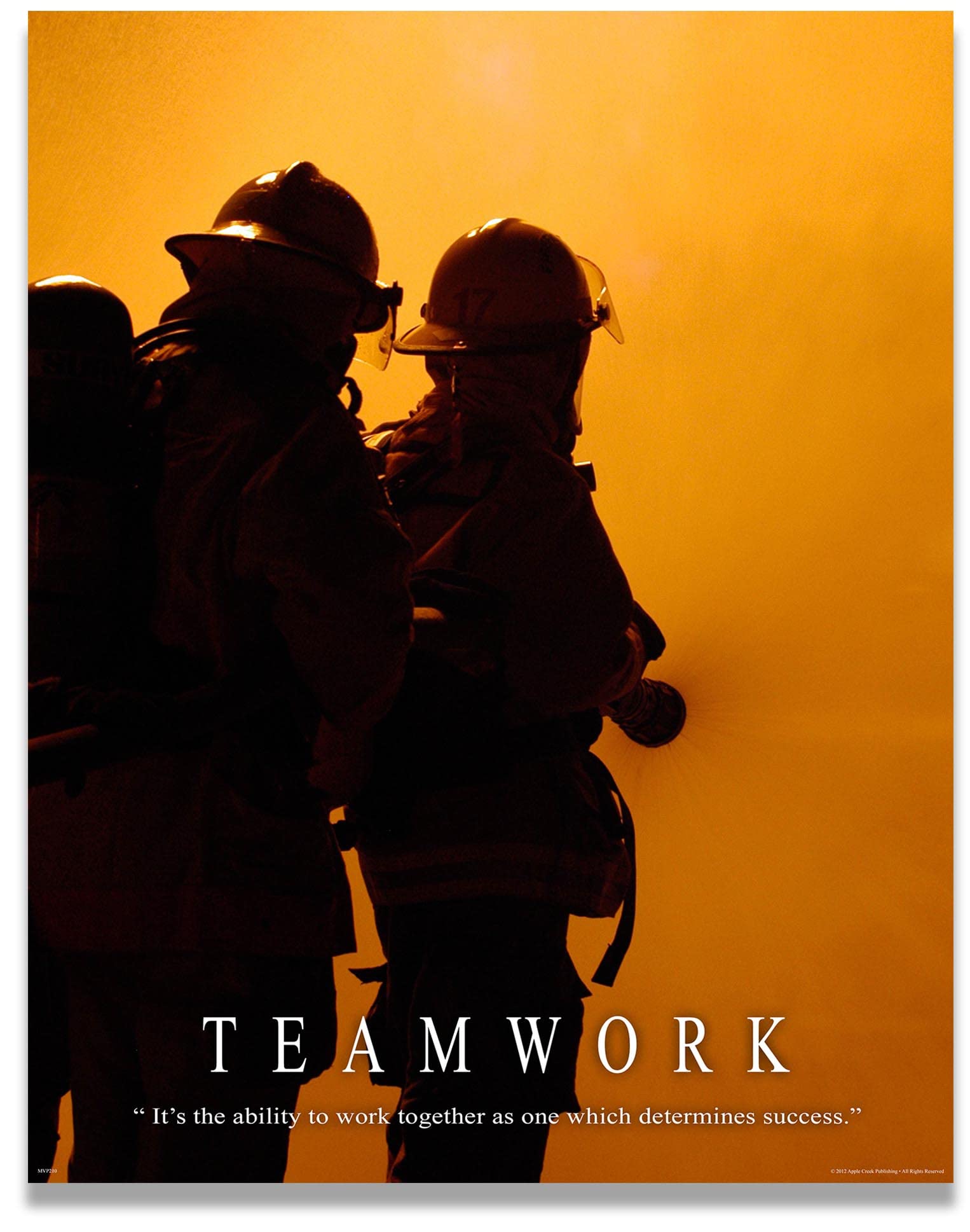 Amazon.com: Firefighting Fireman Motivational Poster Art Print Helmet ...