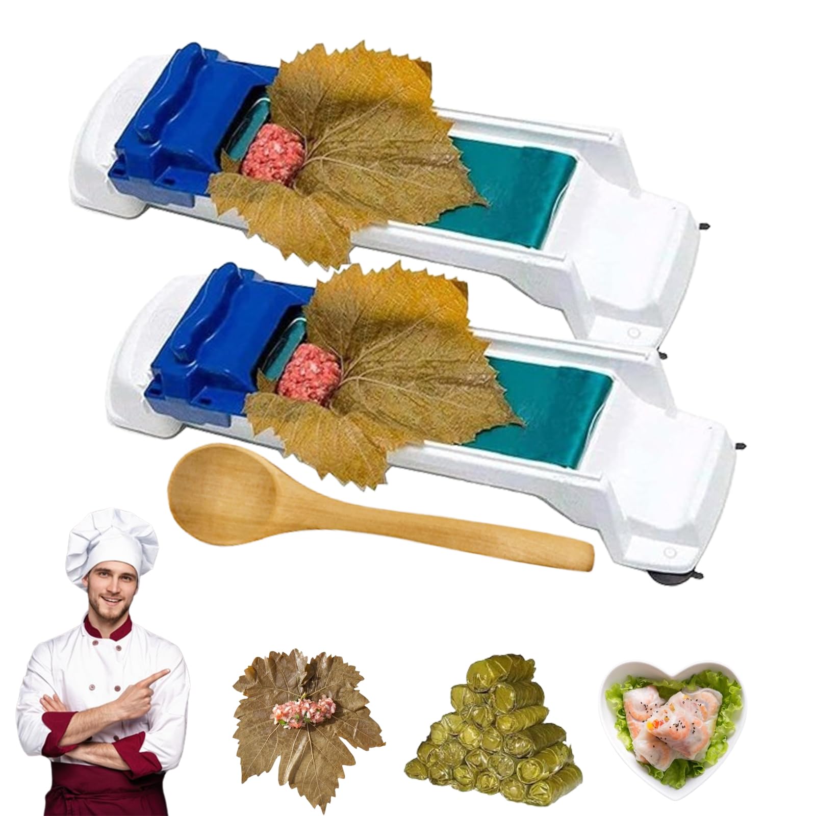 Amazon.com: Grape Leaves Roller, Grape Leaf Roller Machine, Dolma ...