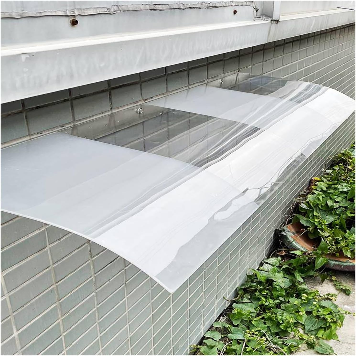Invisible Front Door Awning，Arched Sun Canopy,Patio Awning Canopy ...