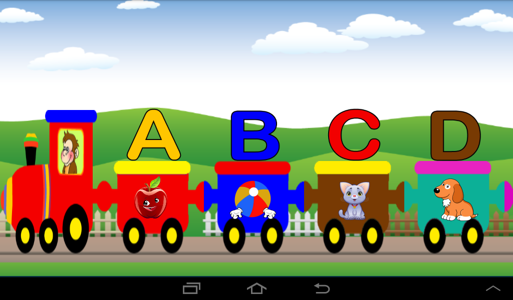 Train of Alphabets And Numbers - App on Amazon Appstore