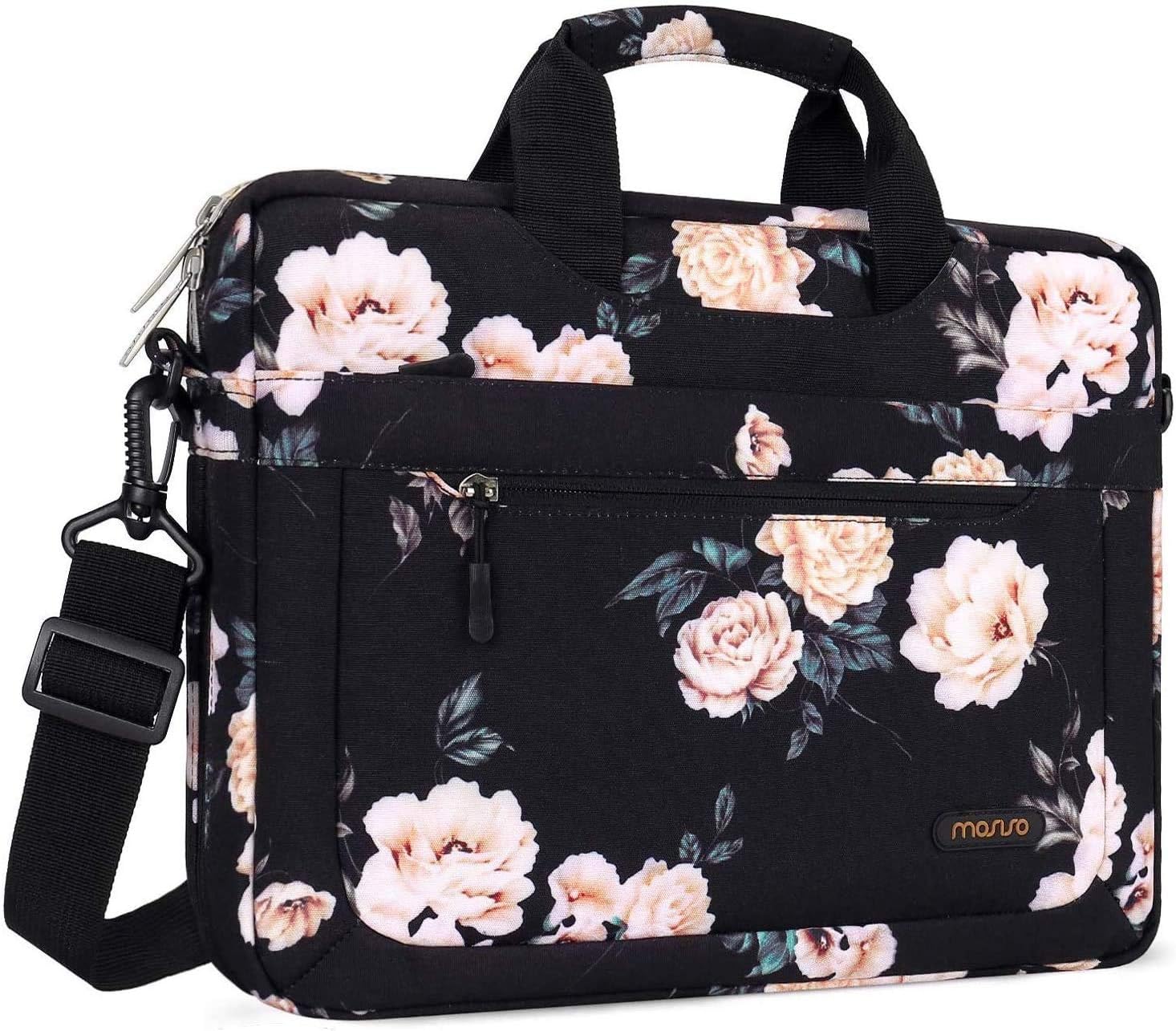 Amazon.com: MOSISO USB Port Laptop Tote Bag (17-17.3 inch) with ...
