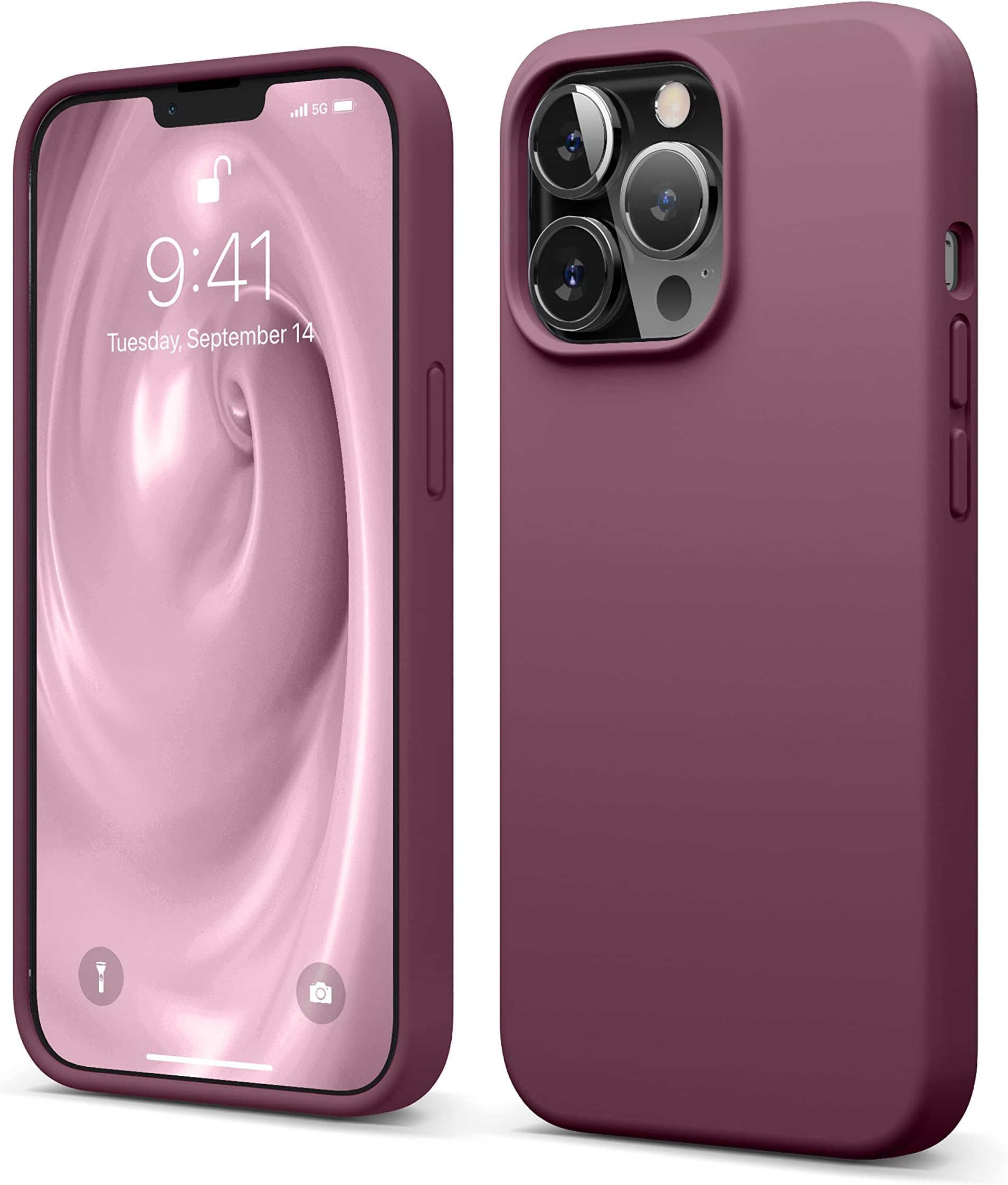 JETech Funda Silicona para iPhone 13 Pro 6,1 Pulgadas, Protectora de ...